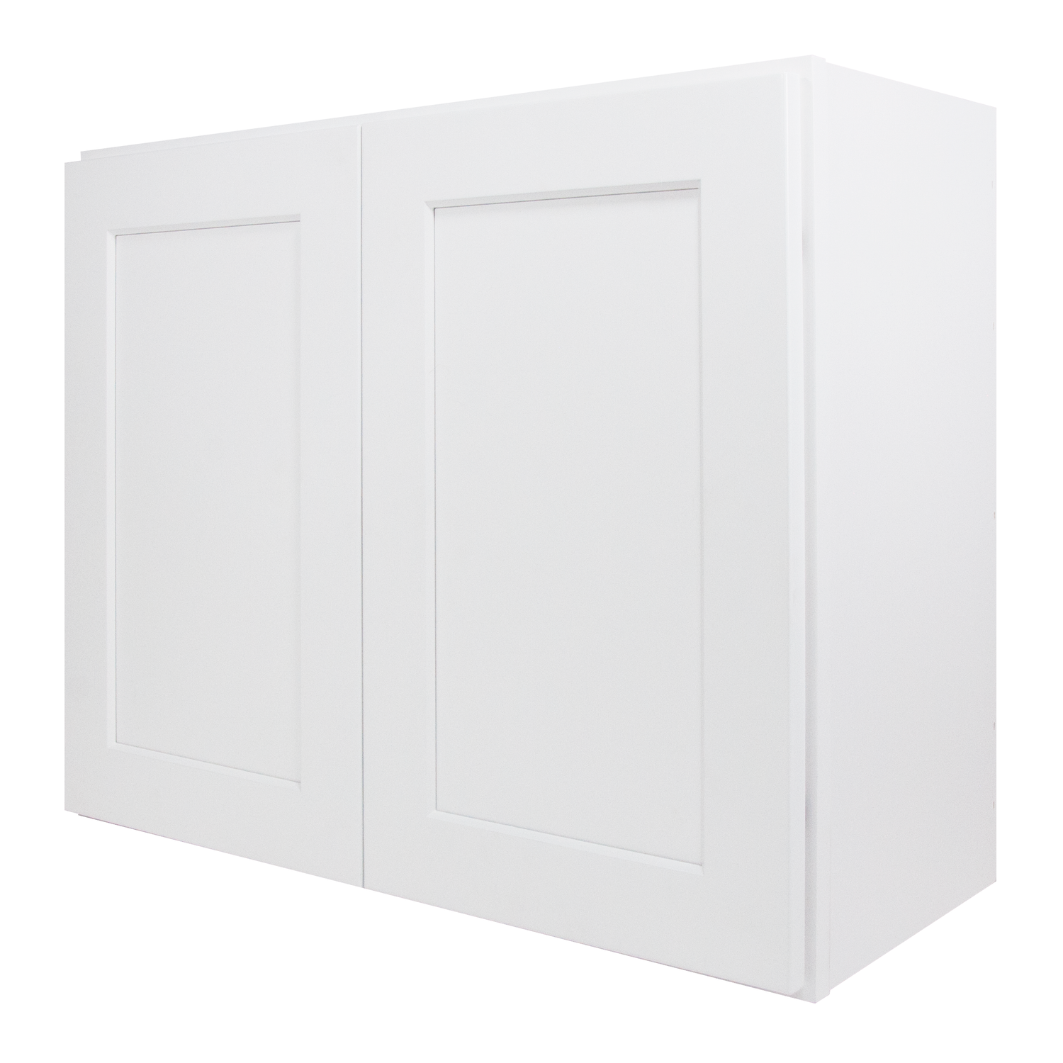 W3024 Shaker White Wall Bridge Cabinet – HOMLUX
